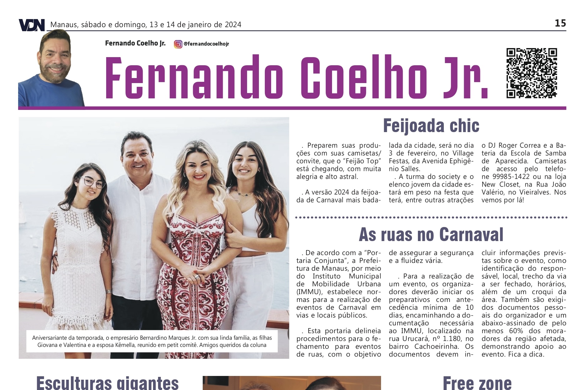 Fernando Coelho - 13 e 14/01/2024 - Vanguarda do Norte